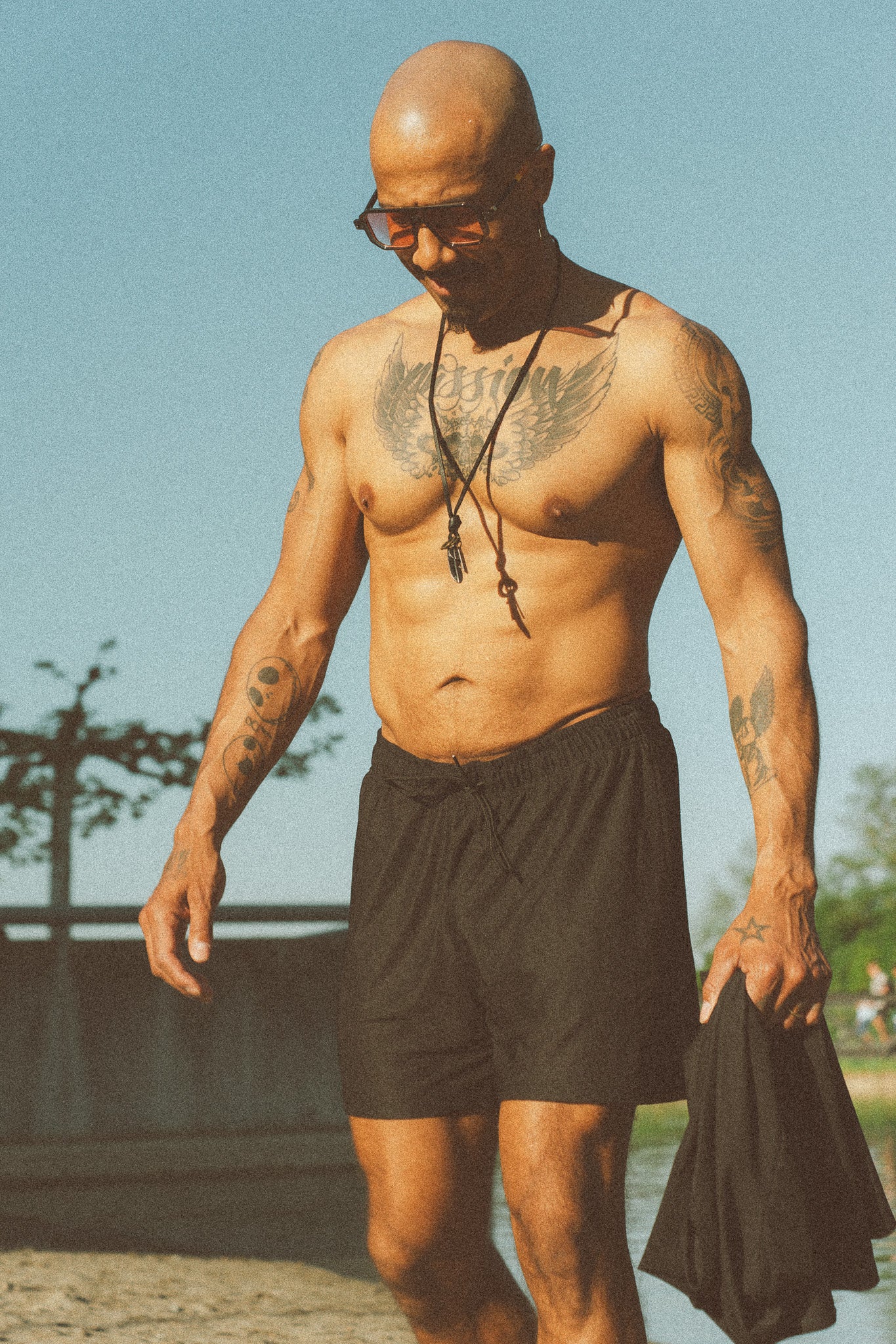 PERRY SWIM SHORTS – COCO TAN